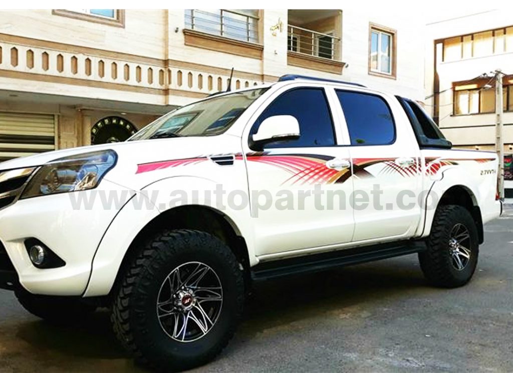 خط کشی بغل هایلوکس 2019 | اتوپارت نت